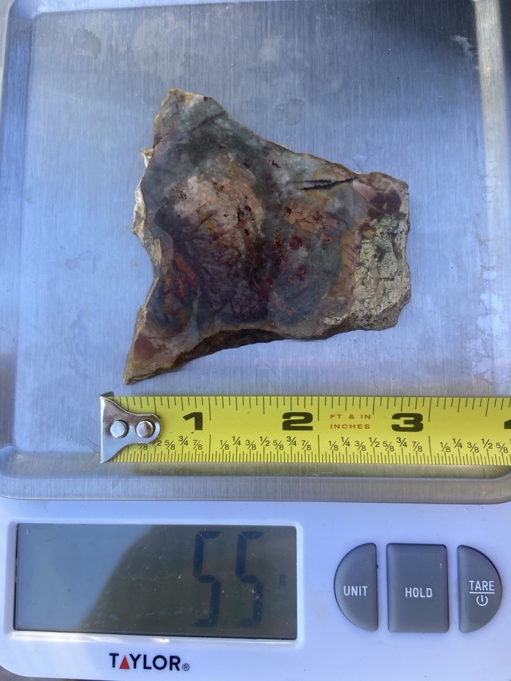 Morrisonite Jasper Slab 55 Grams (unpolished) | eBay