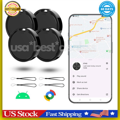 Android air Tags-4 Pack,Air Tag for Android,Google Certified Smart ...