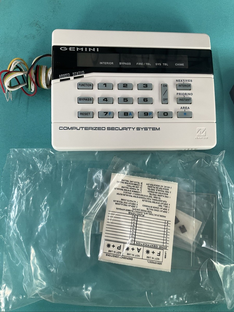 Napco Gemini Alarm System Napco 801SUPERSAVERPK Gemini Series GEM P801