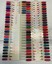 wave gel & dipping color chart Color Sample Chart Palette Display NEW ...