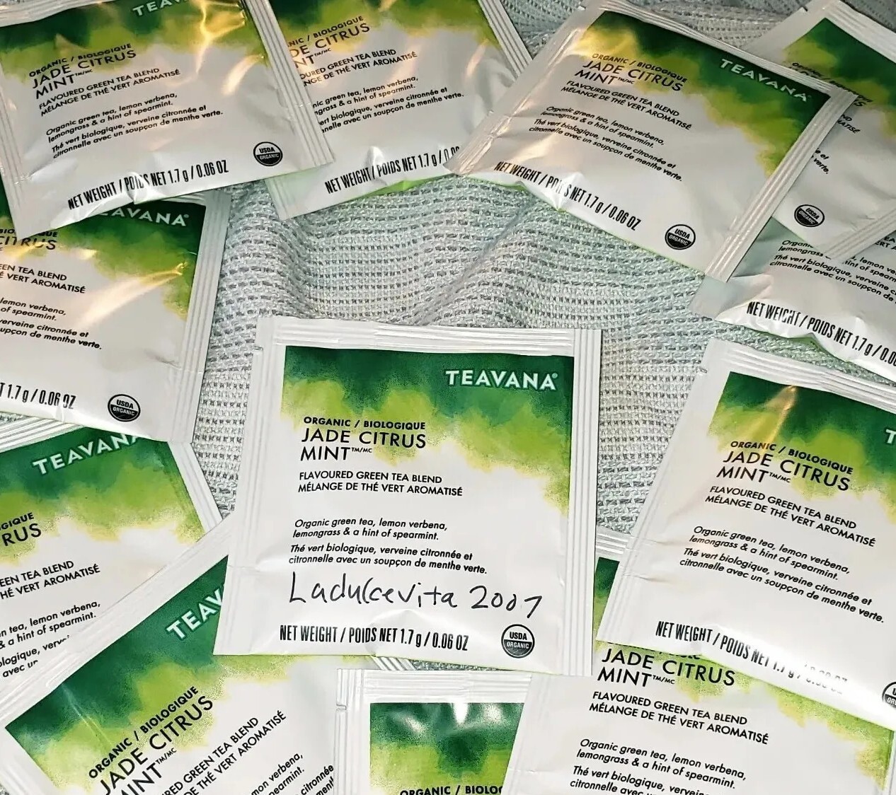 ️‍🔥 STARBUCKS 2025 MEDICINE BALL TEAVANA 10 JADE CITRUS MINT TEA BAGS ...
