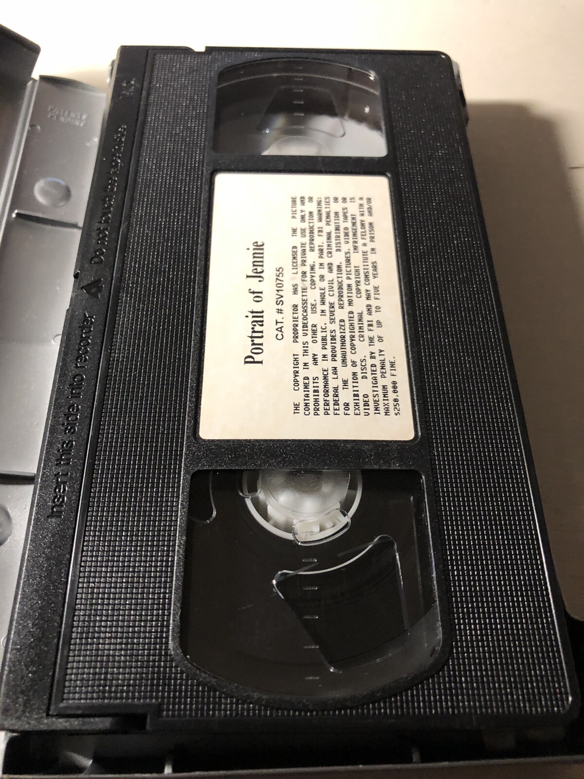 Portrait of Jennie (1948) VHS Mystery Fantasy Jennifer Jones Joseph ...