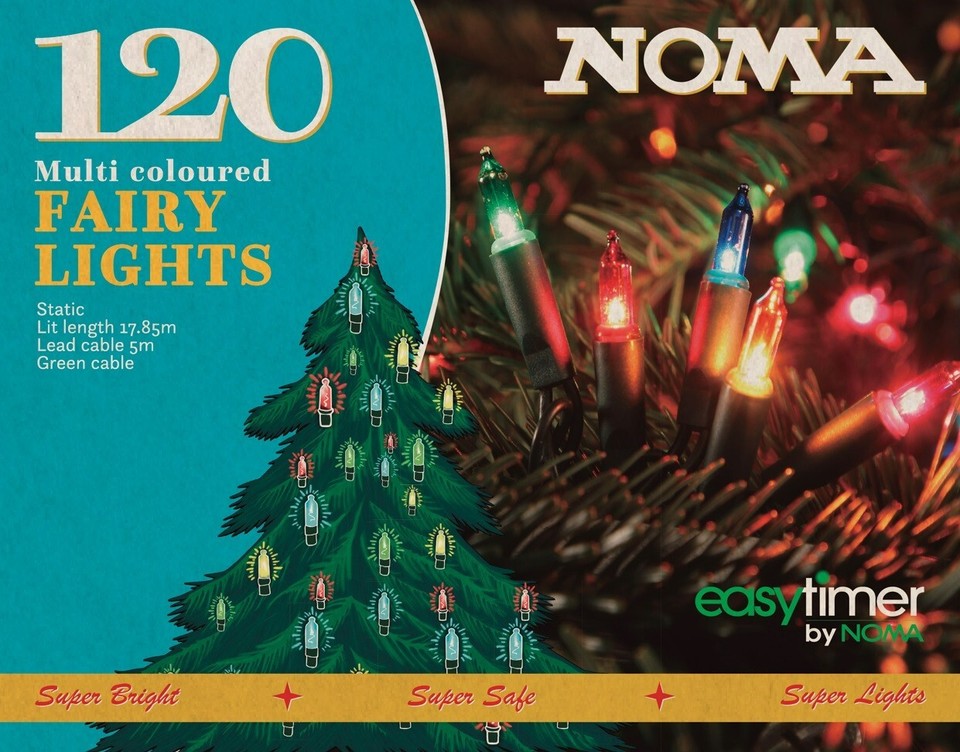 Classic Retro Style Christmas Fairy LED Lights by Noma | eBay UK
