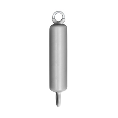 Flagpole Counterweight Silver/Gray 7 lb. USA Made Double Eye Proper ...