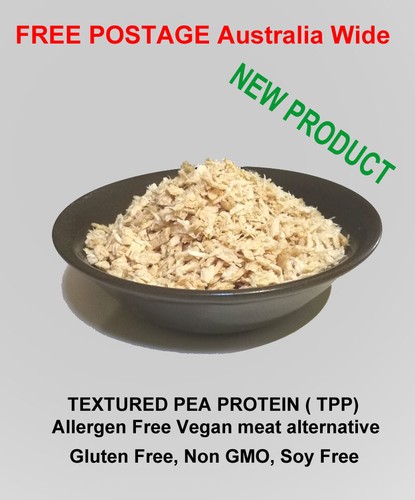 TEXTURED PEA PROTEIN ( TPP) - Allergen Free Vegan meat alternative ...