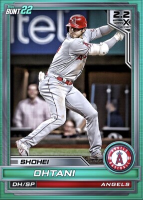 [DIGITAL CARD] Topps Bunt - Shohei Ohtani - 2022 Base - Tier 6 Teal | eBay