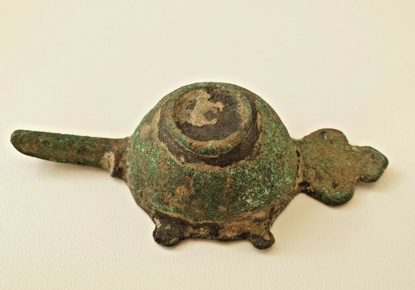 ANCIENT ROMAN AGED BRONZE OIL LAMP LANTERN LAMPION NICE QUALITY ...