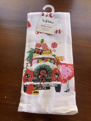 ‘Tis The Season The Little Mitten Kitchen Towels/ Tea Towels | eBay