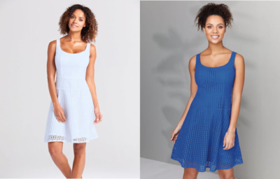 BRAVISSIMO CLOTHING FIT AND FLARE BRODERIE DRESS PD656 £55.00 (105) | eBay