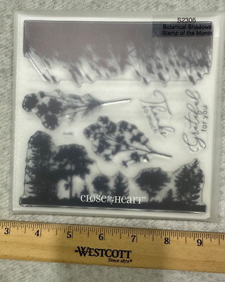 CTMH Stamp Of The Month - Botanical Shadows - S2306 *New* Close To My ...