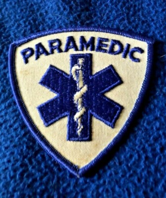 Vintage Paramedic Medical Patch | eBay