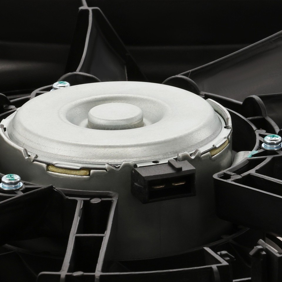 A/C Condenser Dual Fan Assembly for Mercedes Benz Sprinter 2010-2022 ...