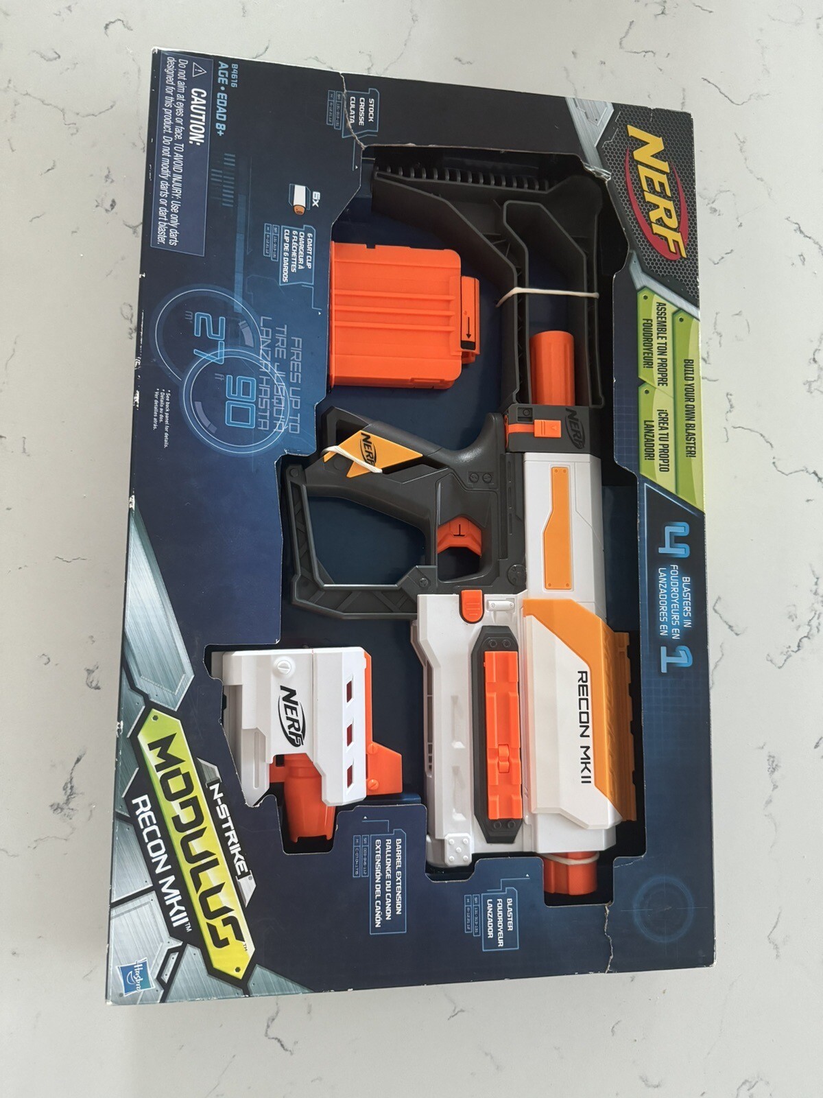 Nerf Modulus Recon MKII Blaster Gun MK2 N Strike Hasbro New In Box Toy ...