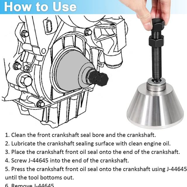 For Chevy Isuzu 6.6L Duramax Diesel Front Crankshaft Seal Installer ...