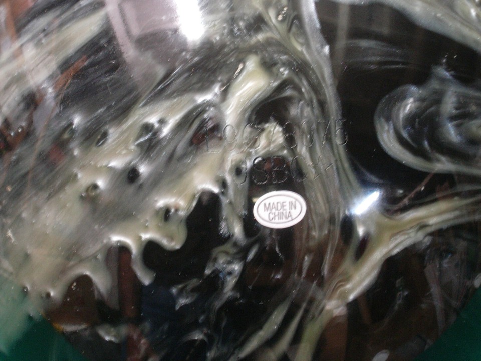 NIB 14lb 0oz, TW 4, Storm MIX BLACK/SILVER Urethane, Made in China, no ...