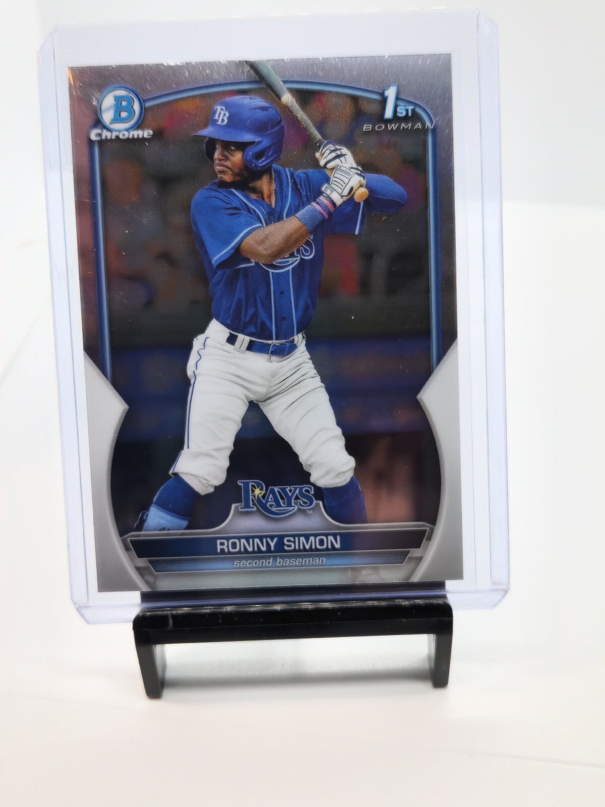 2023 Bowman Chrome Prospect Ronny Simon 1st Bowman Tampa Bay Rays #BCP ...