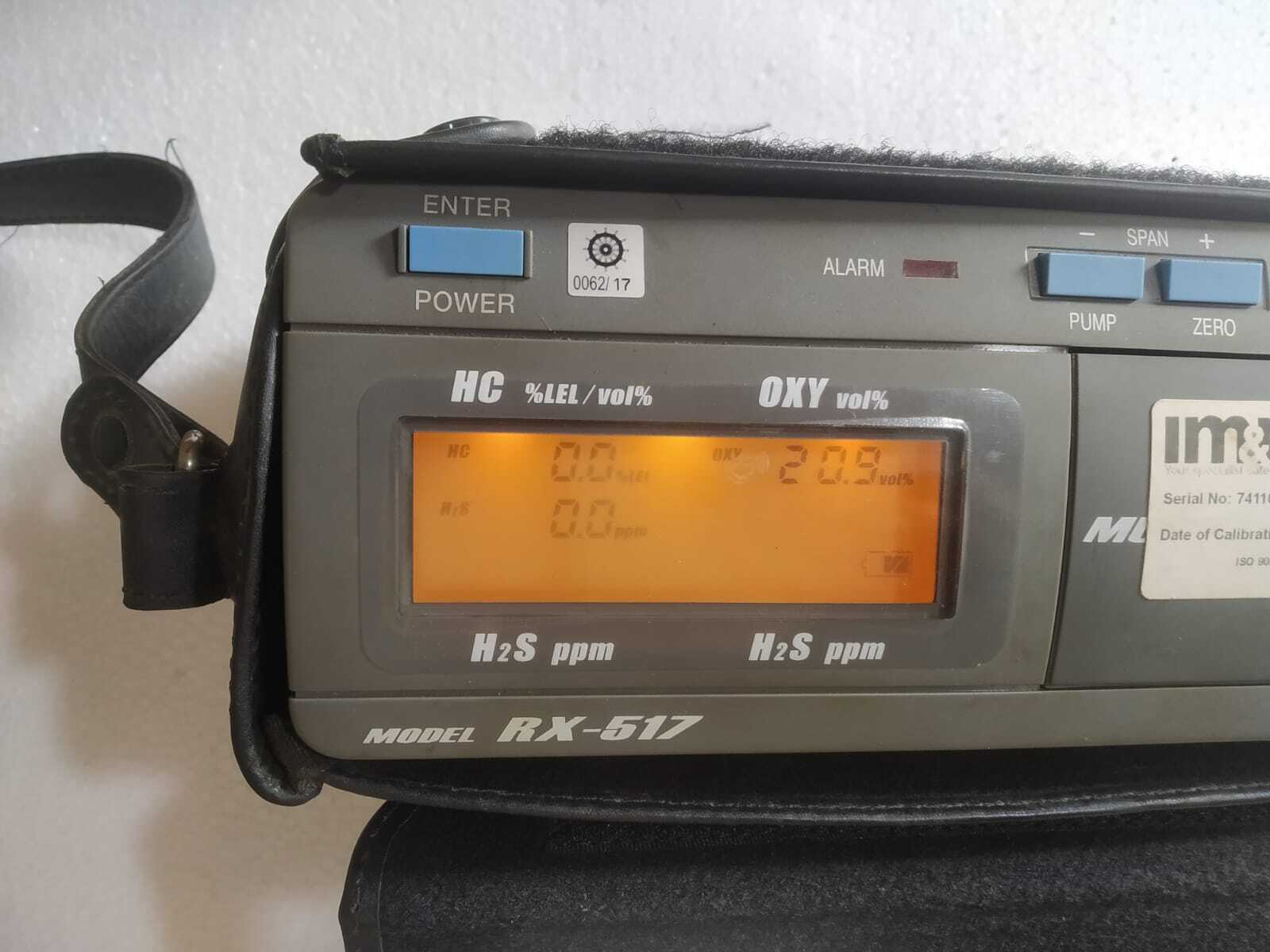 RIKEN KEIKI RX-517 MULTI GAS DETECTOR | eBay