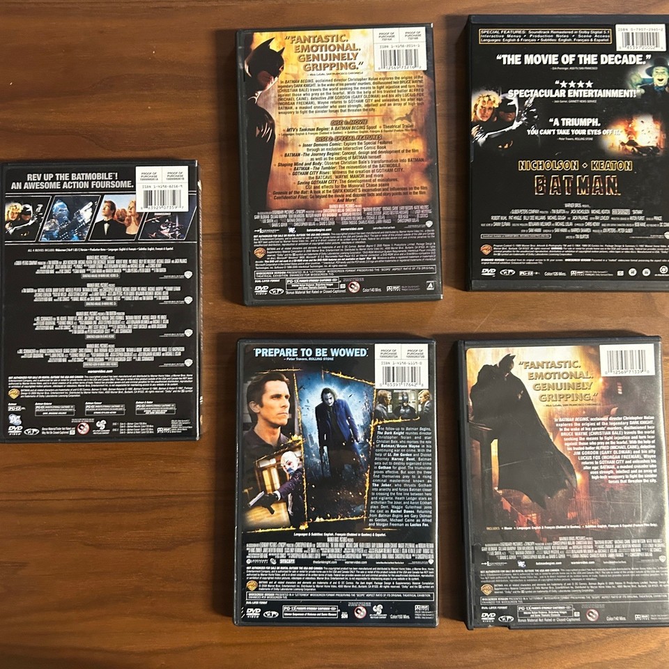 BATMAN dvd movie collection | eBay