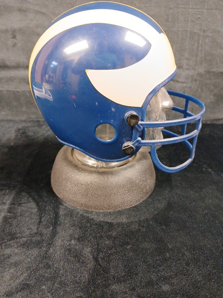 Vtg University Of Michigan Wolverines Football Helmet Coin Bank Go Blue ...