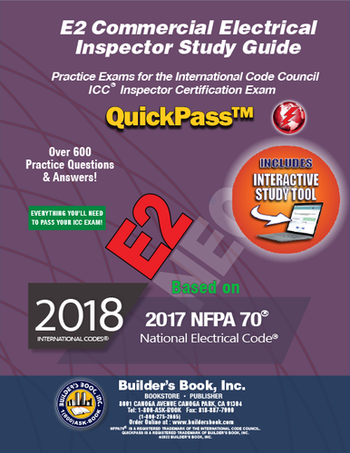 E2 Commercial Electrical Inspector Quickpass Study Guide Based on 2017 ...