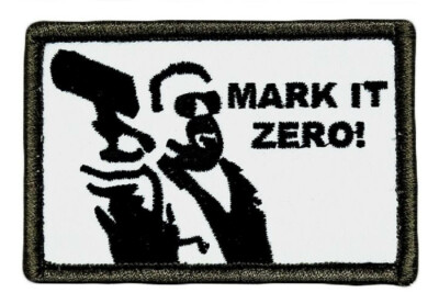 Mark It Zero Big Lebowski Patch [3.0 x 2.0 - Hook Fastener -BL5] | eBay