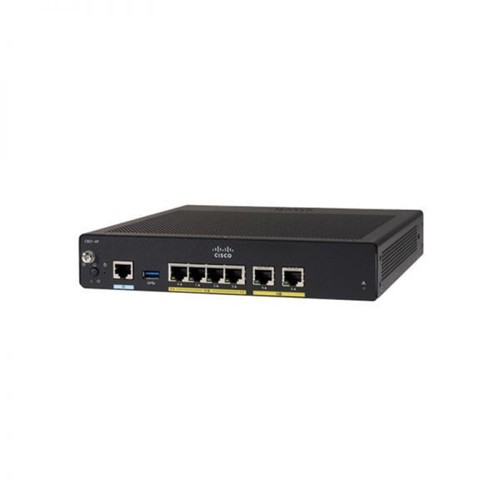 Cisco C921-4P Gigabit Ethernet Security Router ISR 900 - 1 Year ...