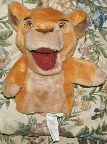 Walt Disney The Lion King II KIARA LION HAND PUPPET Plush STUFFED ...