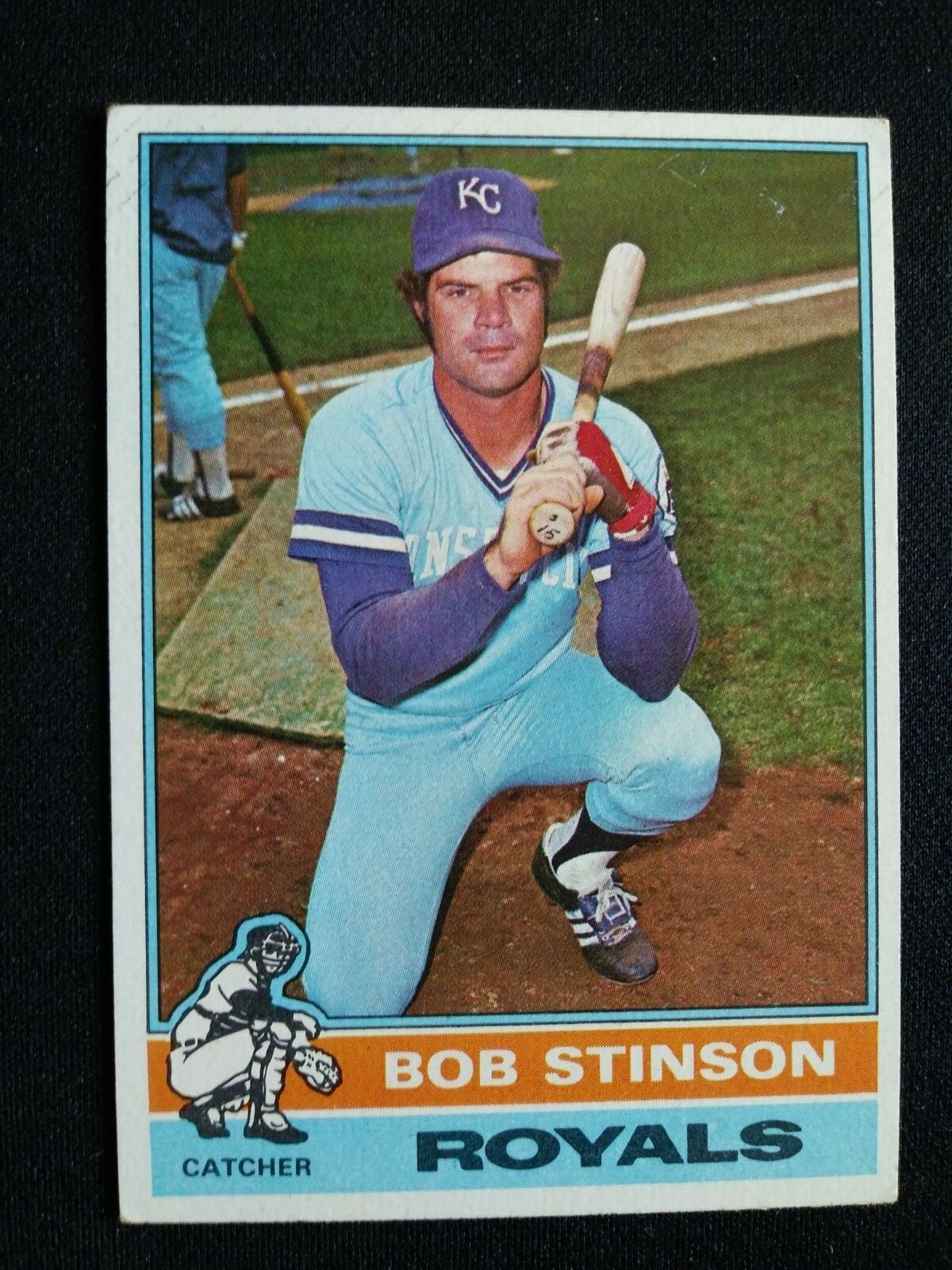 1976 Topps Baseball Card # 466 Bob Stinson - Kansas City Royals | eBay
