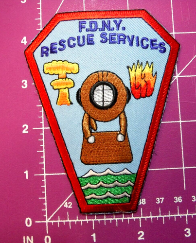 FDNY-NYC Fire Dept Rescue Services patch | eBay