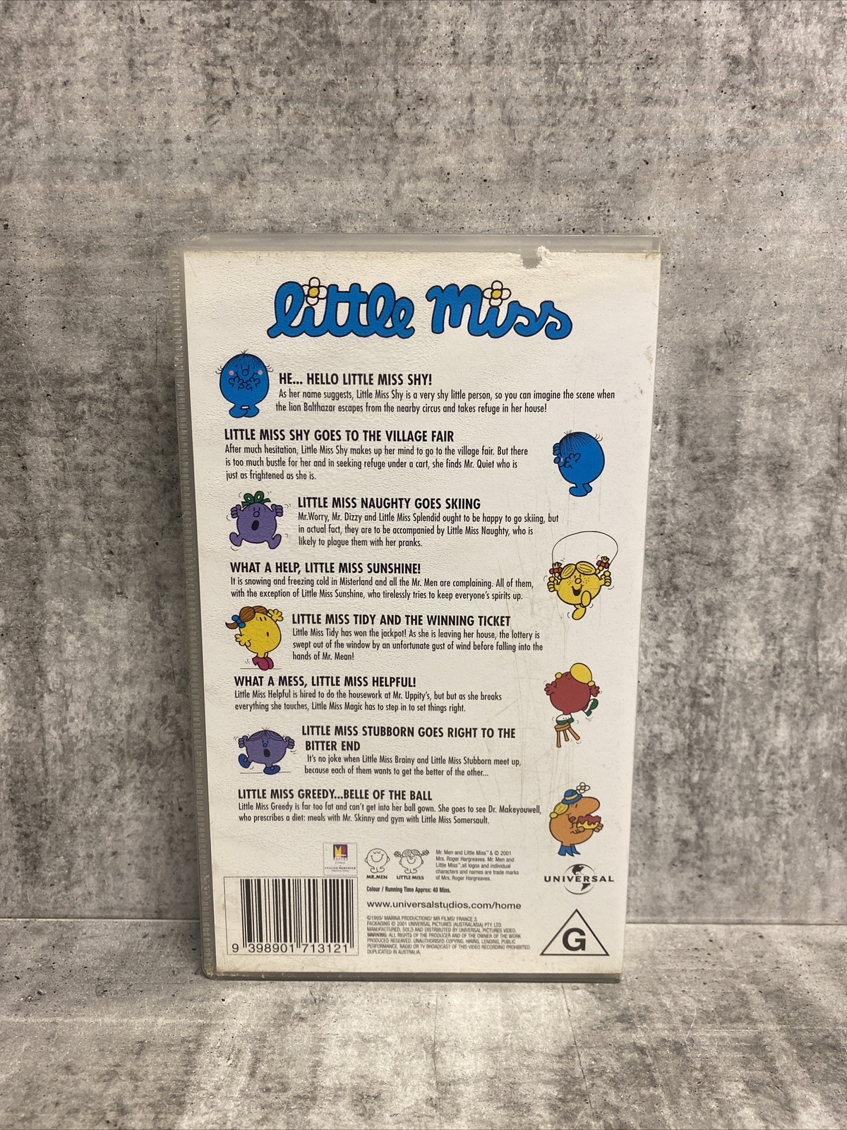 Little Miss Shy And Friends VHS Movie Video Cassette Tape | eBay Australia