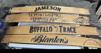 BUFFALO TRACE BOURBON BARREL STAVES ,PAPPY,BLANTON, W.L. WELLER ETC. | eBay