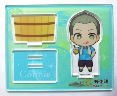 Attack On Titan Raku Spa Mini Acrylic Stand Figure Connie Springer ...