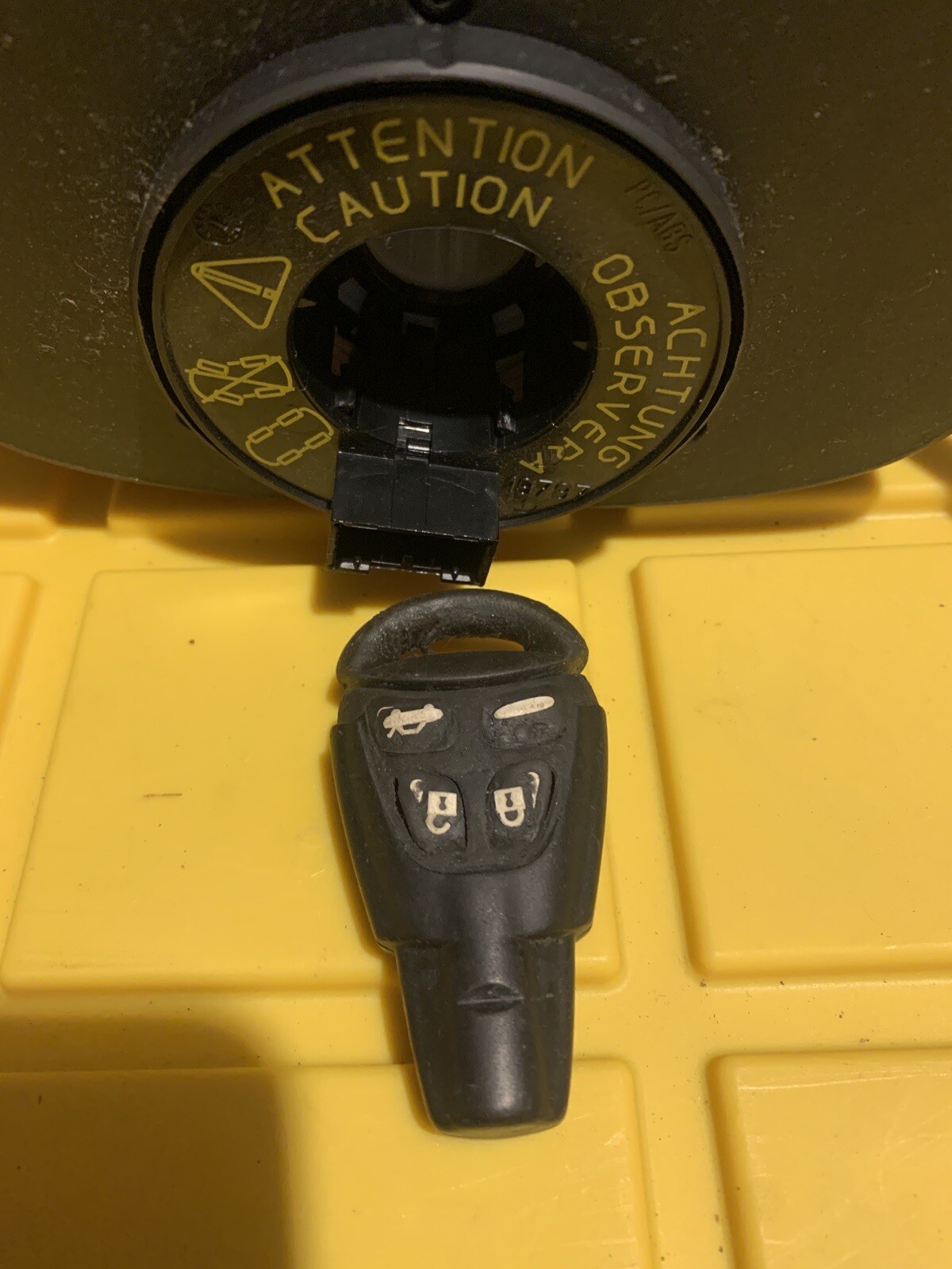 2008 Saab 9-3 CIM Central Integrated Module with key 433MHz 12779247 | eBay