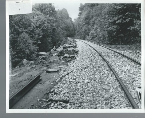 NF-068 - Vintage Clinchfield Railroad 25-Picture Lot of Storm Damage to ...