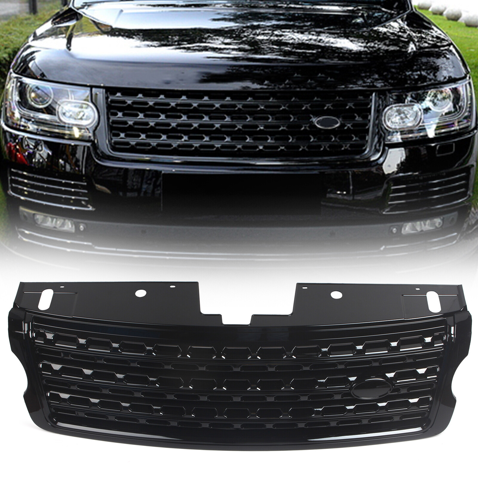 Front Bumper Grille For Land Rover Range Rover Vogue L405 2013-2017 ...