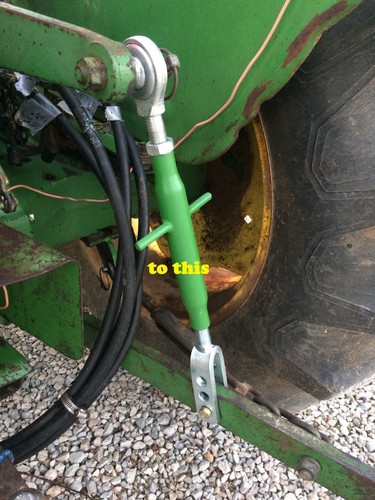 3 pt lift link for John Deere 850 950 1050 tractors repl CH15627 ...
