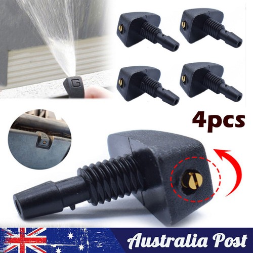 4pcs Universal Car Windscreen Car Wiper Spray Nozzles Front Window ...
