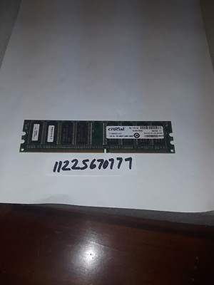 1GB DDR1 DDR PC2700 DDR1-333 333 PC 2700 184PIN NON-ECC UNBUFFERED NON ...