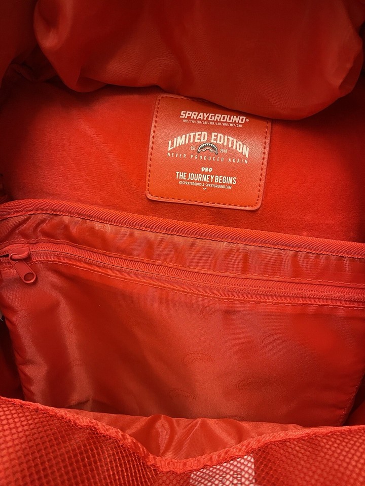 Sprayground Travel Patches Backpack | eBay