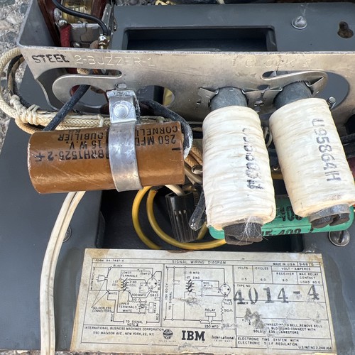 Lot of 4 Vintage IBM Wall Mount Fire Alarm / Bell School or Factory RVF ...