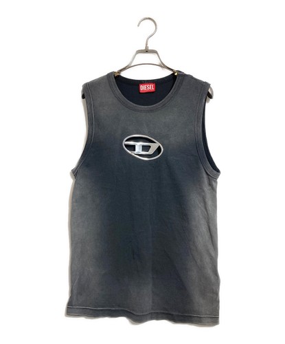 DIESEL T-BRICO faded tank top Size: XS Black Men A13601 | eBay