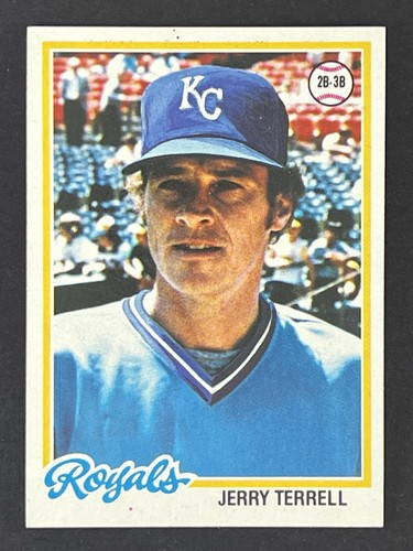 1978 Topps #525 Jerry Terrell Kansas City Royals | eBay