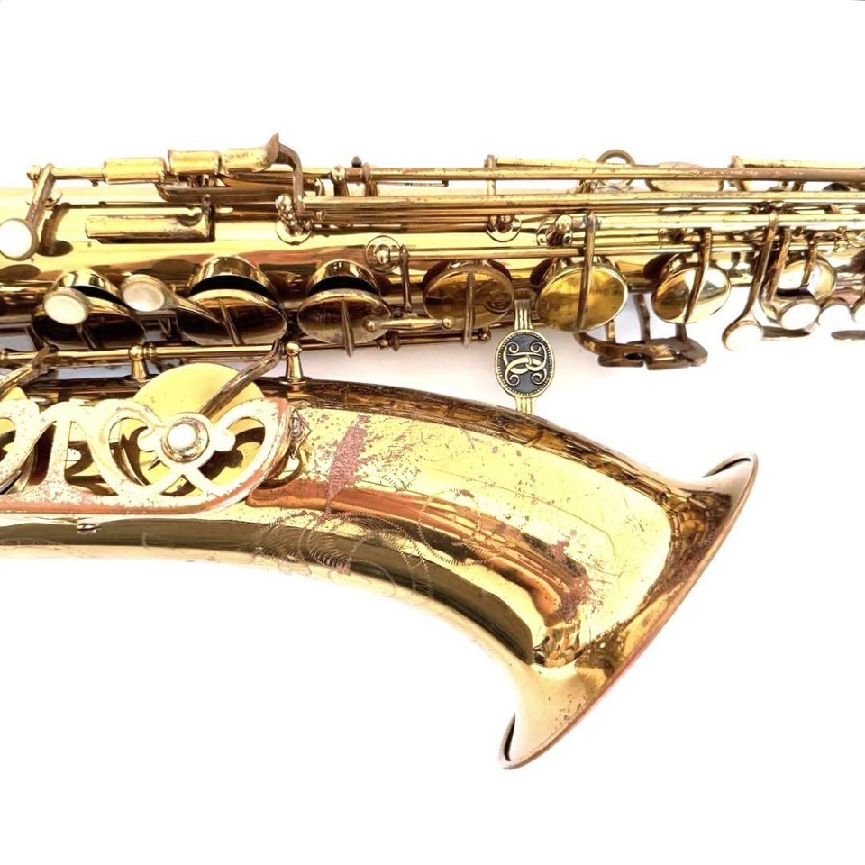 Buffet Crampon SUPER DYNACTION Tenor Saxophone Gold Used with Hard Case ...