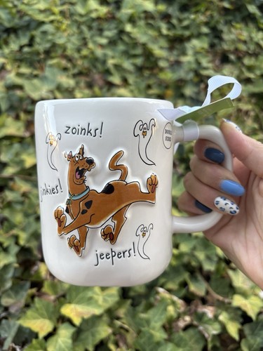 Rae Dunn Scooby Doo Ruh Roh! Mug Double Sided New | eBay