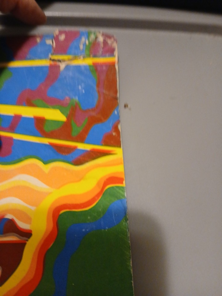 Vintage Original psychedelic black light poster Mountain Morning ...