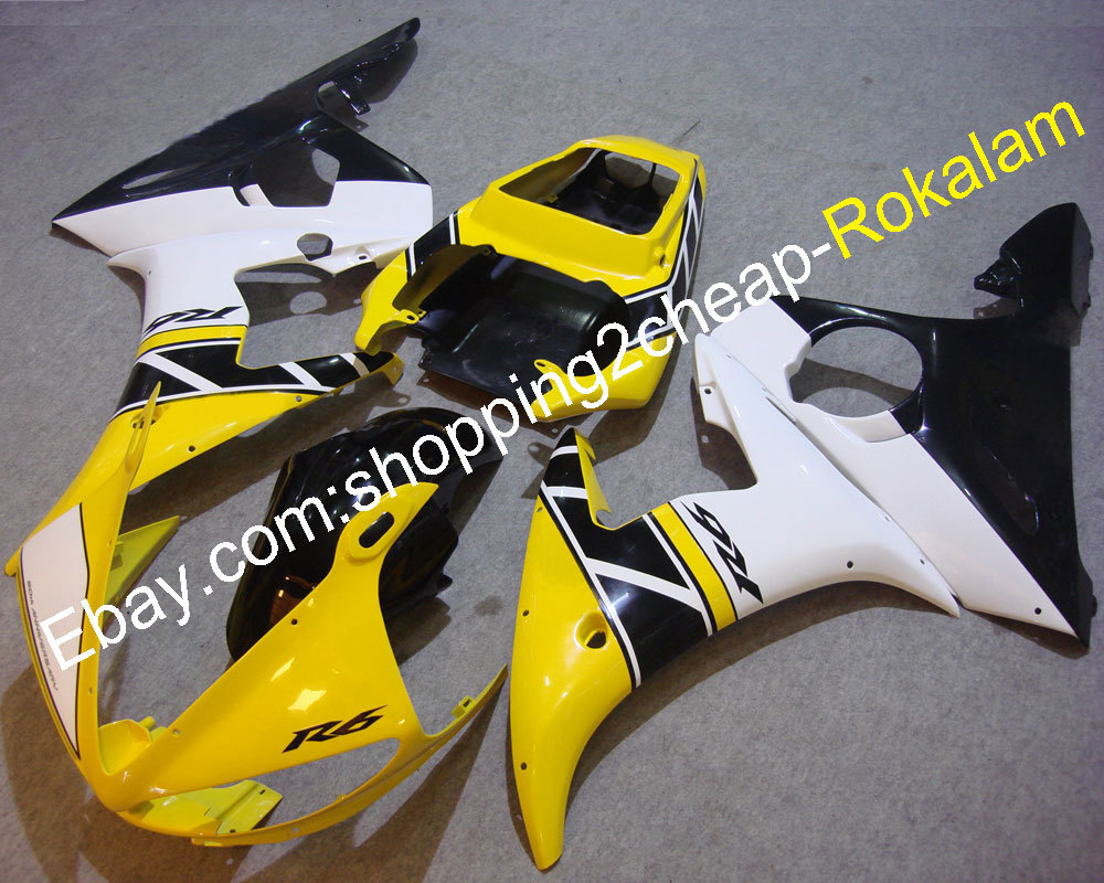 Yamaha R6 Black And Yellow