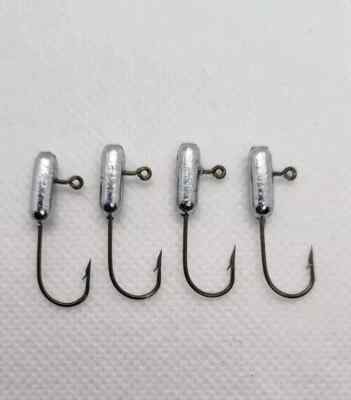100 pcs 1/16oz Tube Head Jig Eagle Claw Bronze #4 IRISH JIG CO MADE IN ...
