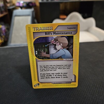 Bill's Maintenance Expedition Pokemon TCG Trainer Card #137/165 | eBay