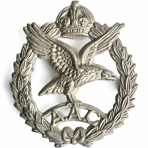 Original WW2 Army Air Corps AAC Cap Badge - TE81 | eBay