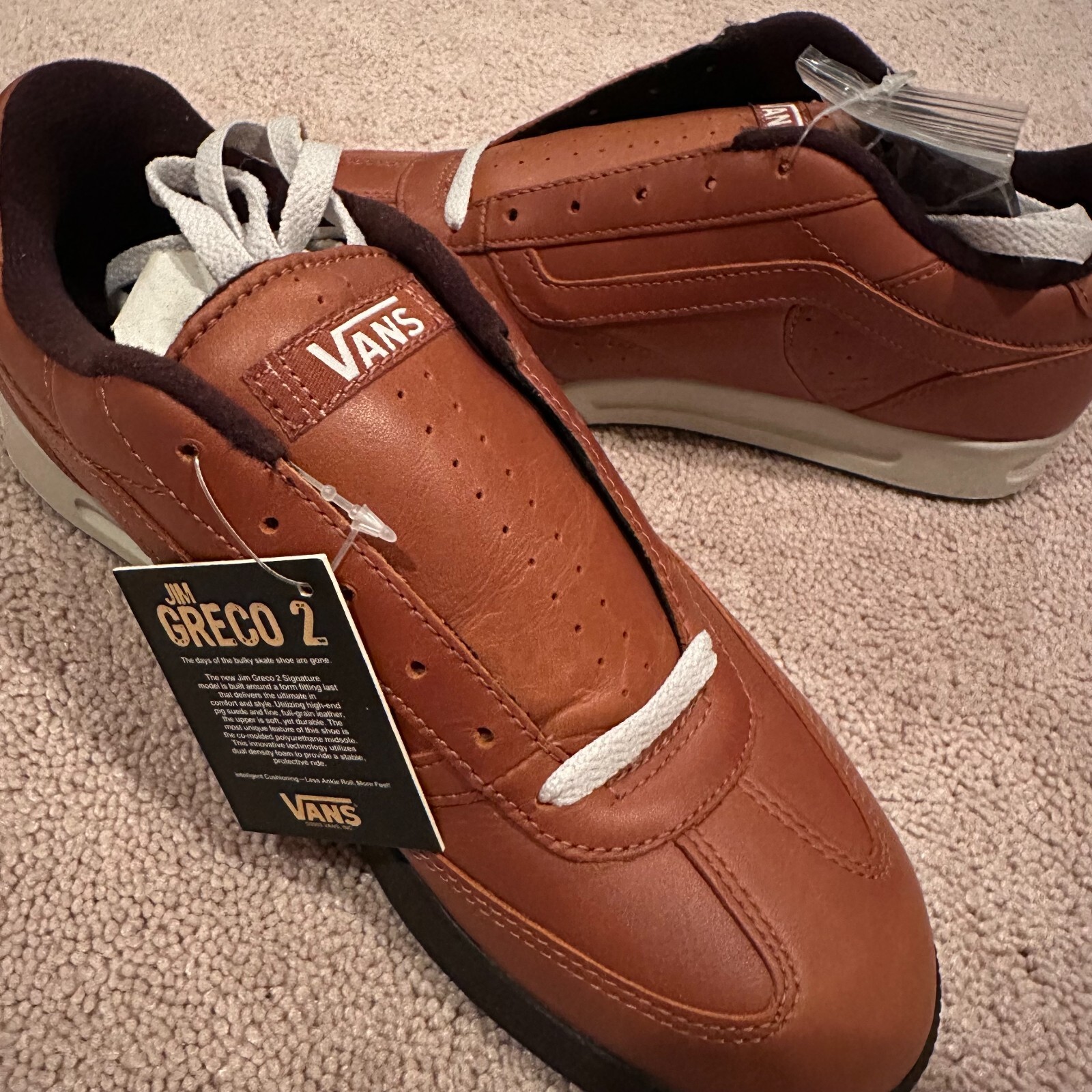 RARE NEW VINTAGE VANS. Jim Greco 2 L.A.M.F In original box - Size M 8.5 ...